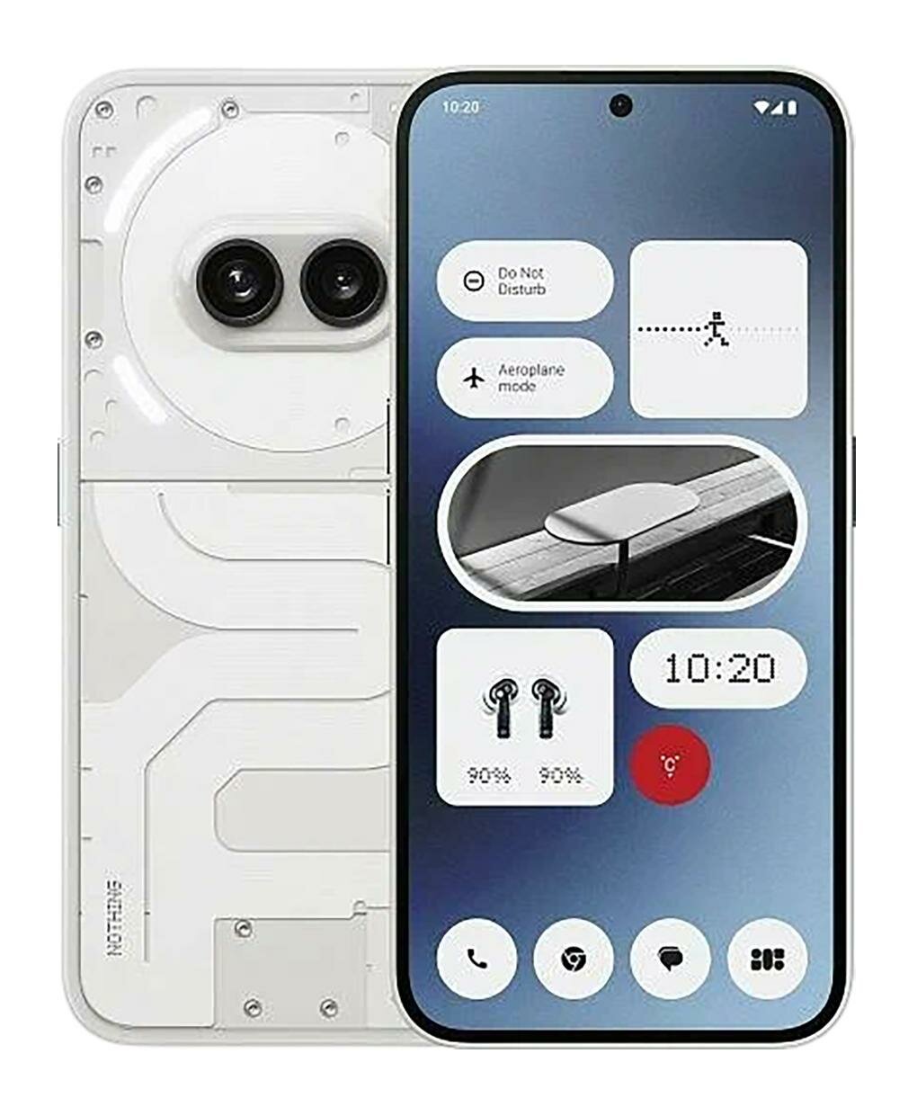 Смартфон Nothing Phone 2A 12/256 ГБ, 6.7", Milk Белый, 2Sim,