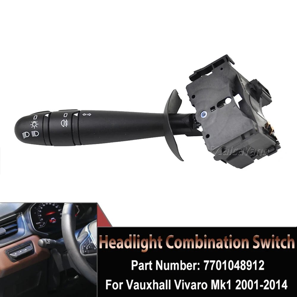 Новый индикаторный индикатор, переключатель указателя поворота, передний переключатель стеклоочистителя 7701048912 Для VAUXHALL OPEL VIVARO MOVANO