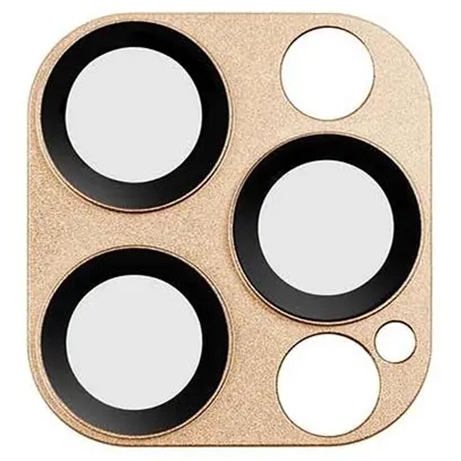 Защитное стекло на заднюю камеру COTEetCI Lens Film для iPhone 12 Pro 6.1", золотой