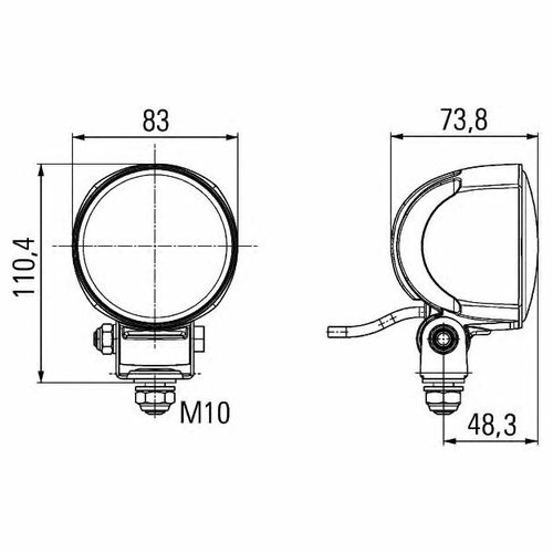 Фара Hella 1G0996476001