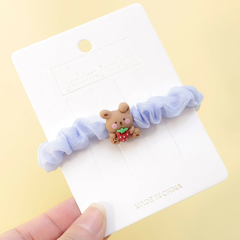 Кольцо для волос "Милый медведь", 1 шт