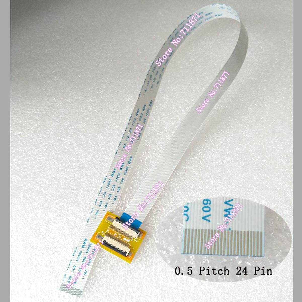 0.5 Тип A 400 мм 24-контактный гибкий плоский кабель-удлинитель-адаптер 24P TTL FPC FFC удлинительный шнур-разъем 24P FF
