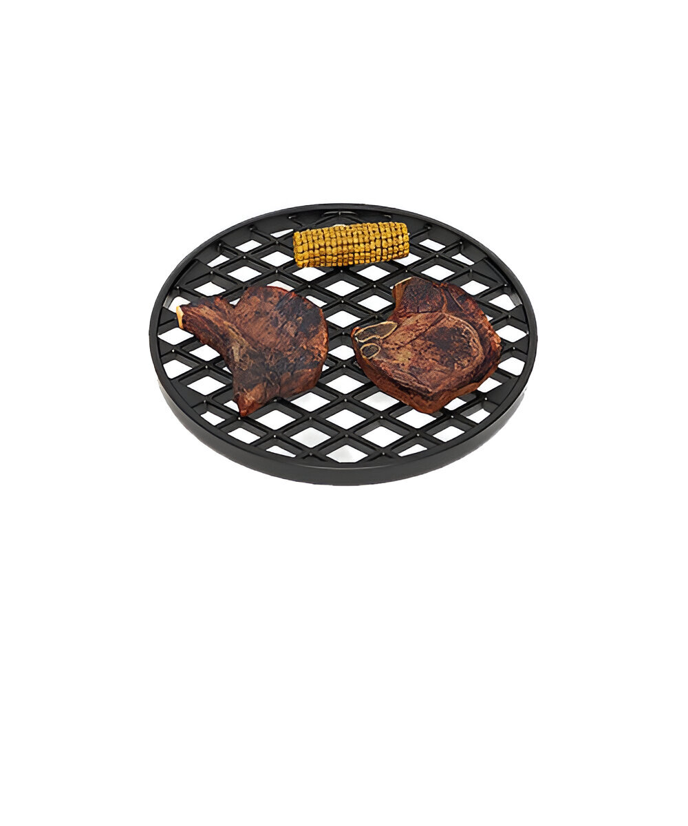 Решетка Везувий "Стейк", чугун, универсальная, диаметр 314 мм