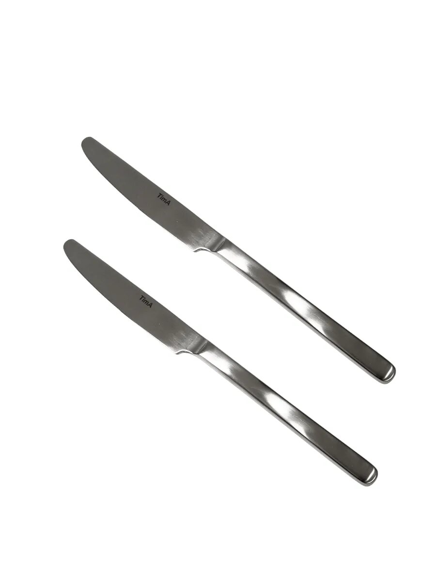 Набор ножей TimA "лофт", нержавеющая сталь 18/10, серебро, 4 шт.
