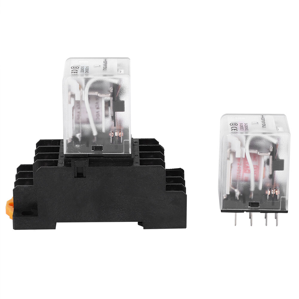 Реле промежуточное HH53P MY3NJ 24VDC 220VAC 11 контактов