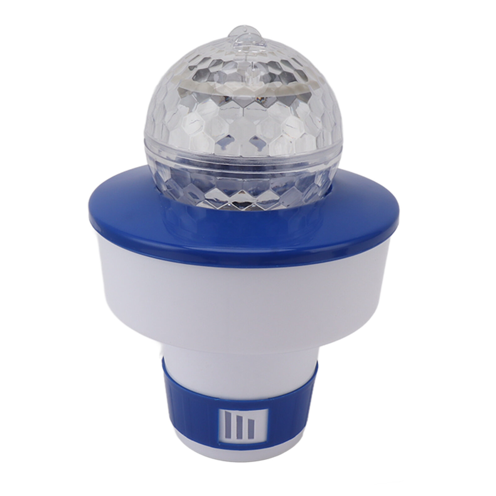 8-дюймовый плавающий дозатор таблеток хлора для бассейна с подсветкой для спа-бассейнов с гидромассажными ваннами, дозатор химикатов 11 см с регулируемым контролем потока