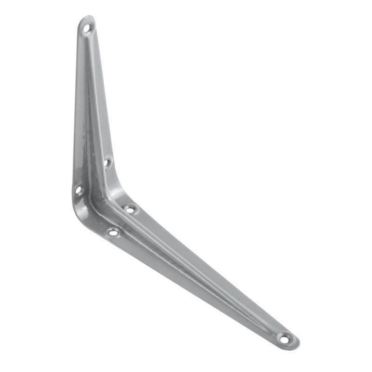 Уголок для полок серебро 150х125 мм надёжный крепёж для настенных полок