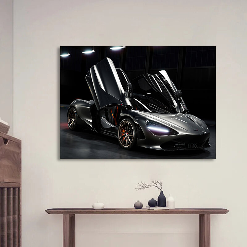 Картина авто / McLaren, картины на стену для интерьера / мужчине, 20х30 см.