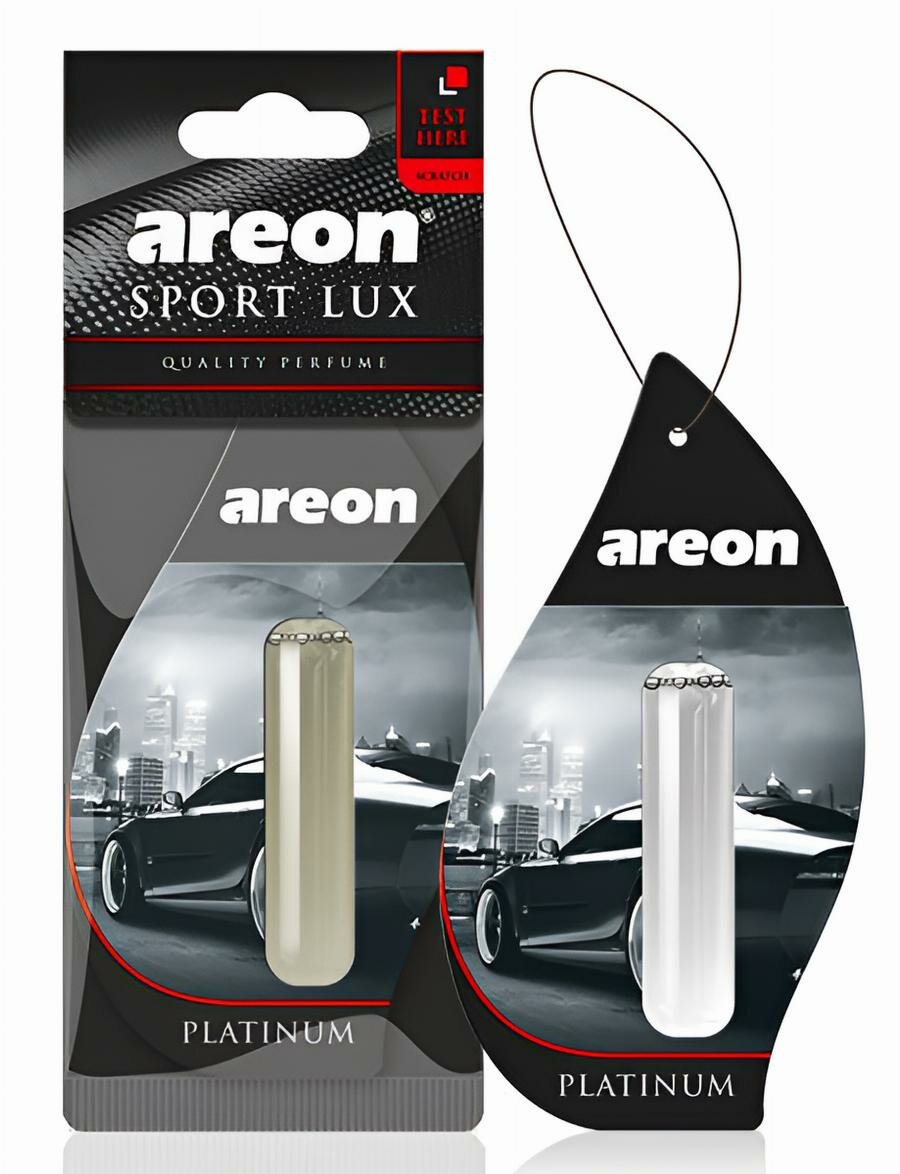 Ароматизатор гелевый LIQUID LUX SPORT Platinum 5ml LX03 (Areon)