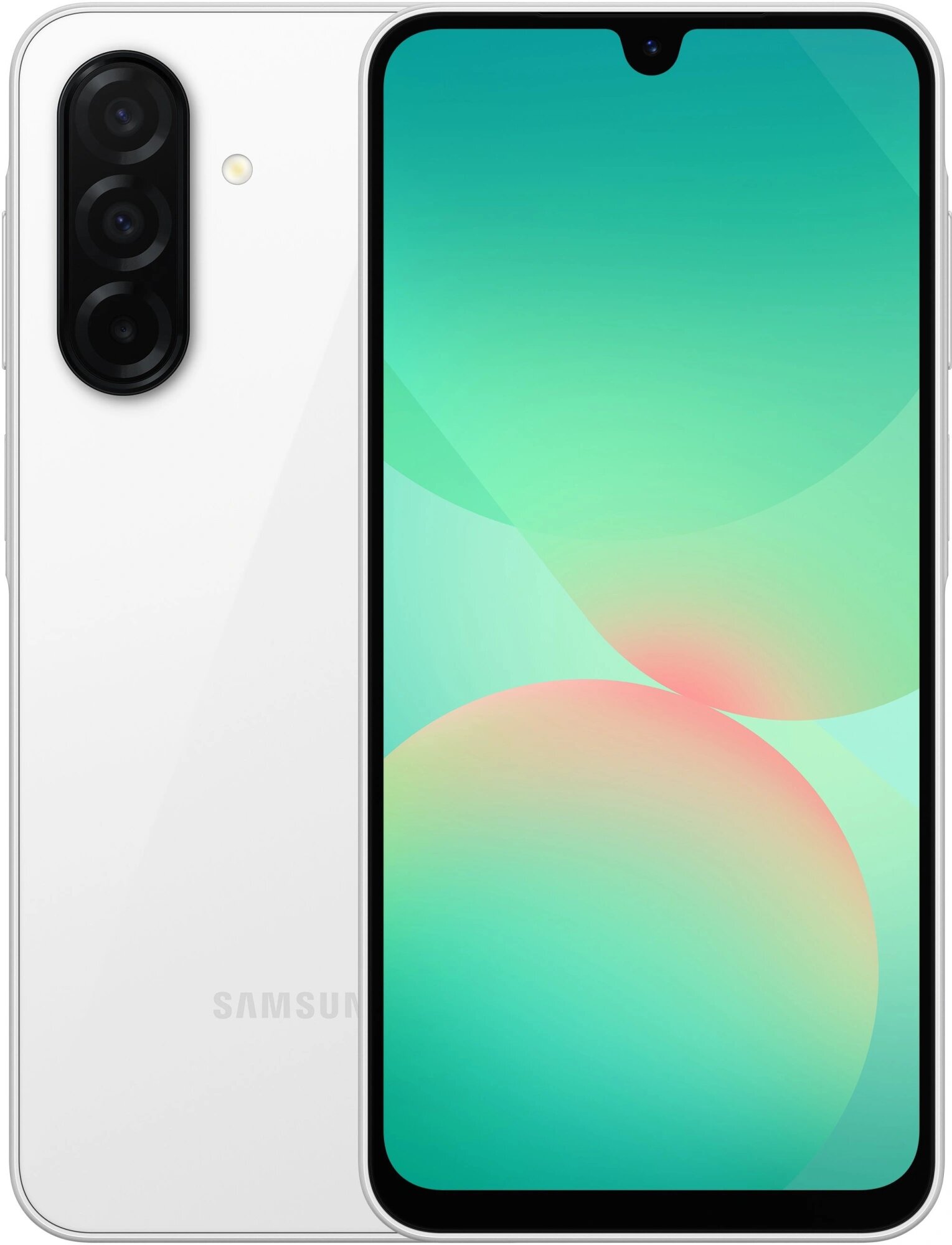 Смартфон Samsung SM-A266B Galaxy A26 5G 256Gb 8Gb белый моноблок 3G 4G 6.7" 1080x2340 Android 15 50Mpix 802.11 a/b/g/n/ac NFC GPS GSM900/1800 GSM1900 Protect