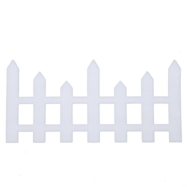 Новогодняя растяжка Заборчик со снежинками 52*25 см, Serpantin, 201-2249