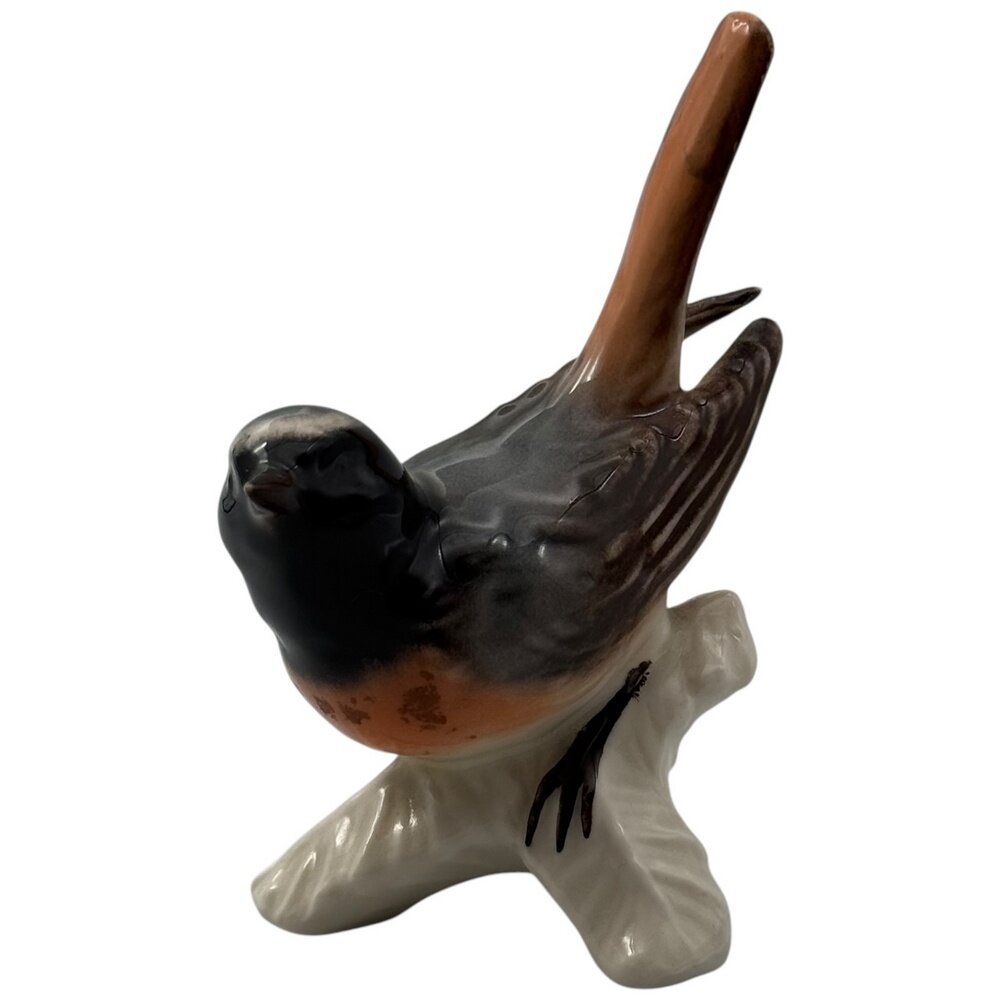 Фарфоровая статуэтка "Птицы Зимородок", 9.5 см, 1970-1980 гг, Goebel, Германия