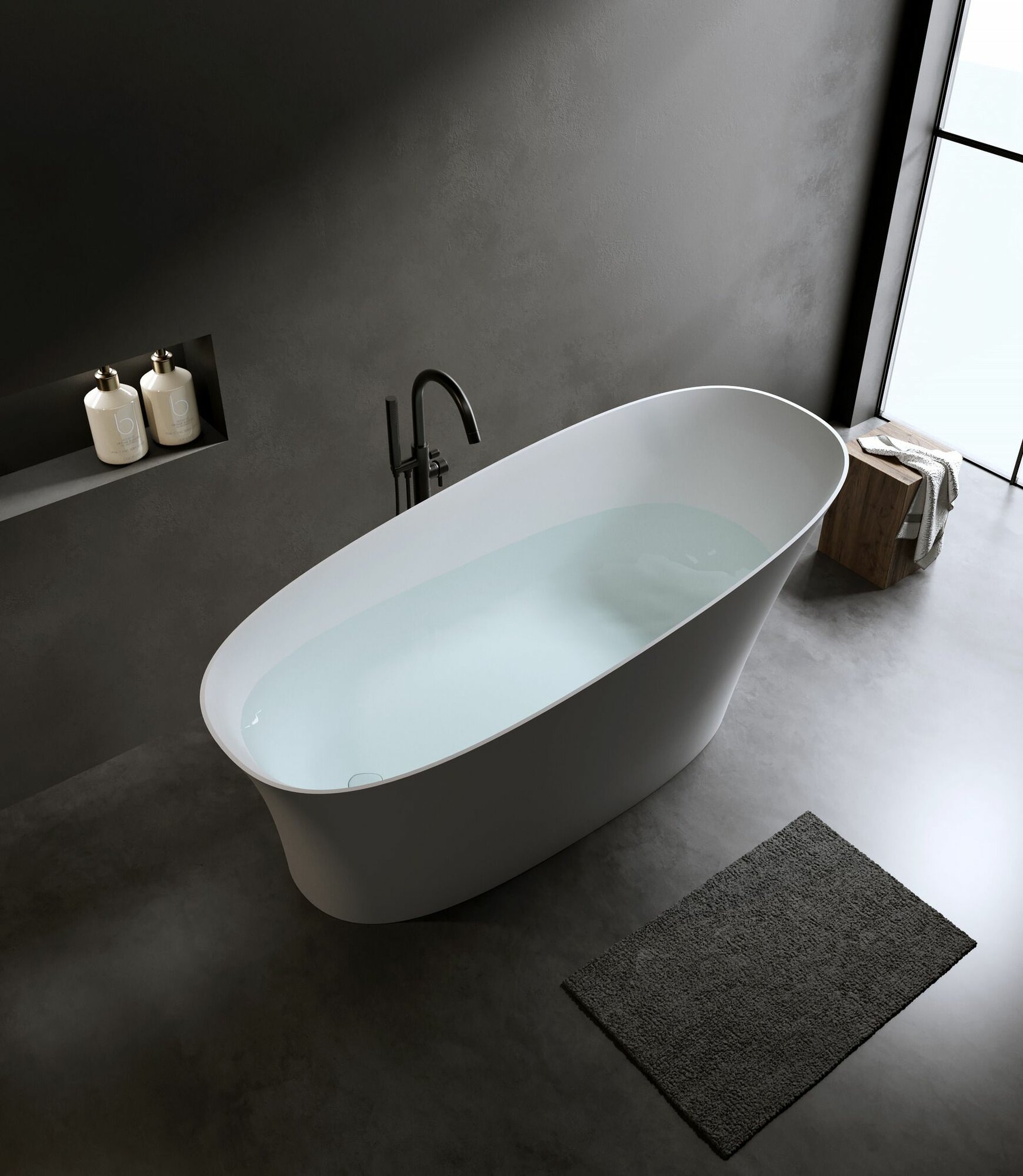 Timo Ванна solid KIARA1500 (1500*760*750)