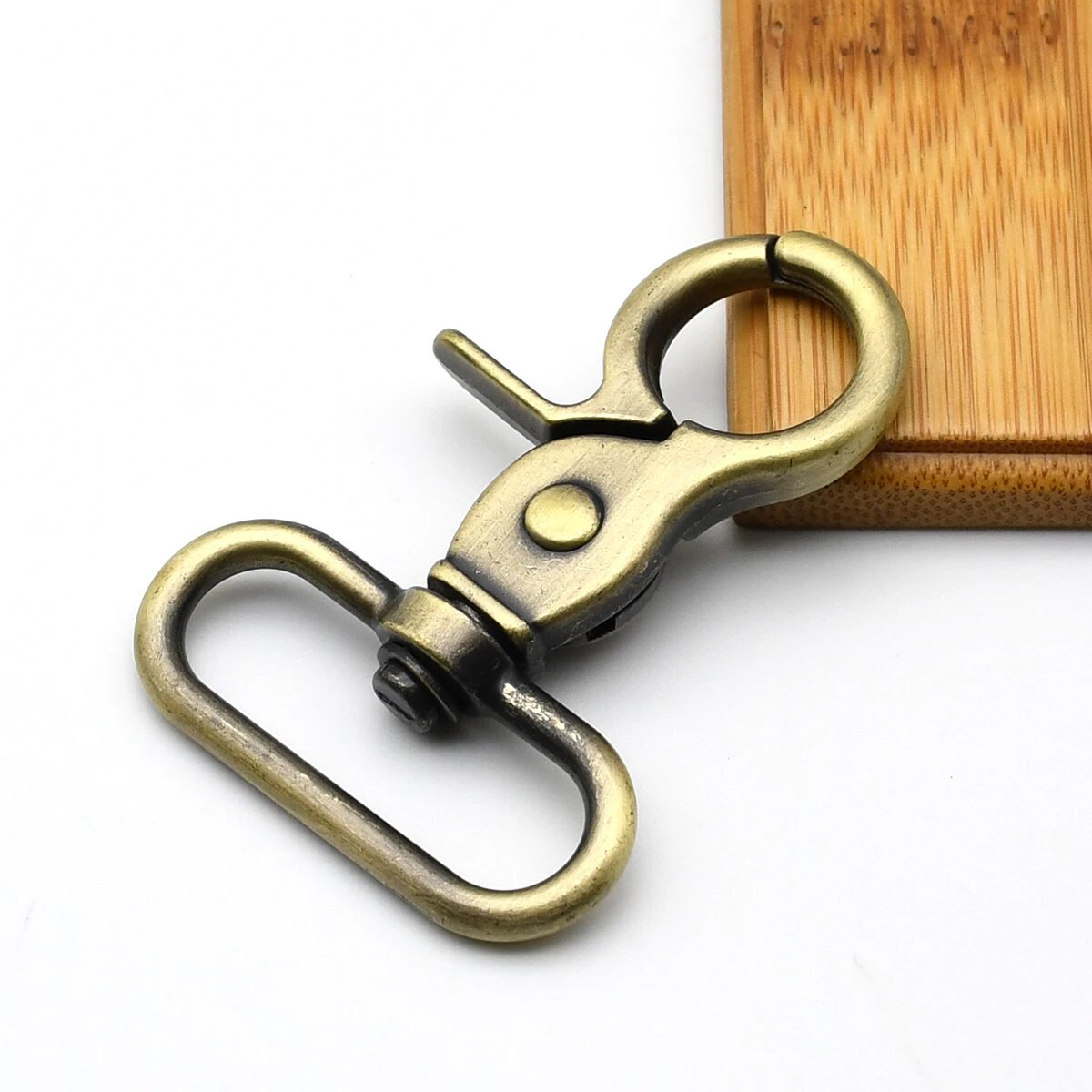 Металлические карабины CLOXY 50mm, Brushed Bronze