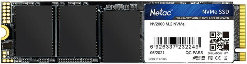 Внутренний SSD-диск Netac 512Gb NV2000 NT01NV2000-512-E4X
