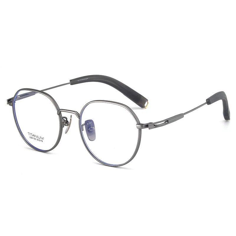 Очки из титана Dark gray, без линз
