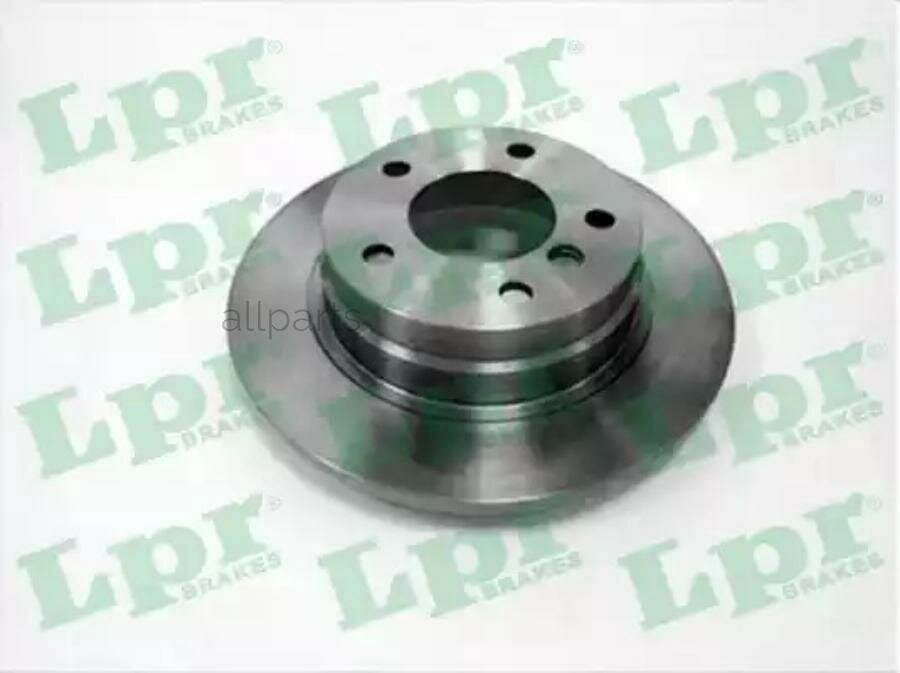 LPR B2371P Диск тормозной BMW 3 E36 316-323 90-98/E46 316-318 98-05 задний D 280мм.