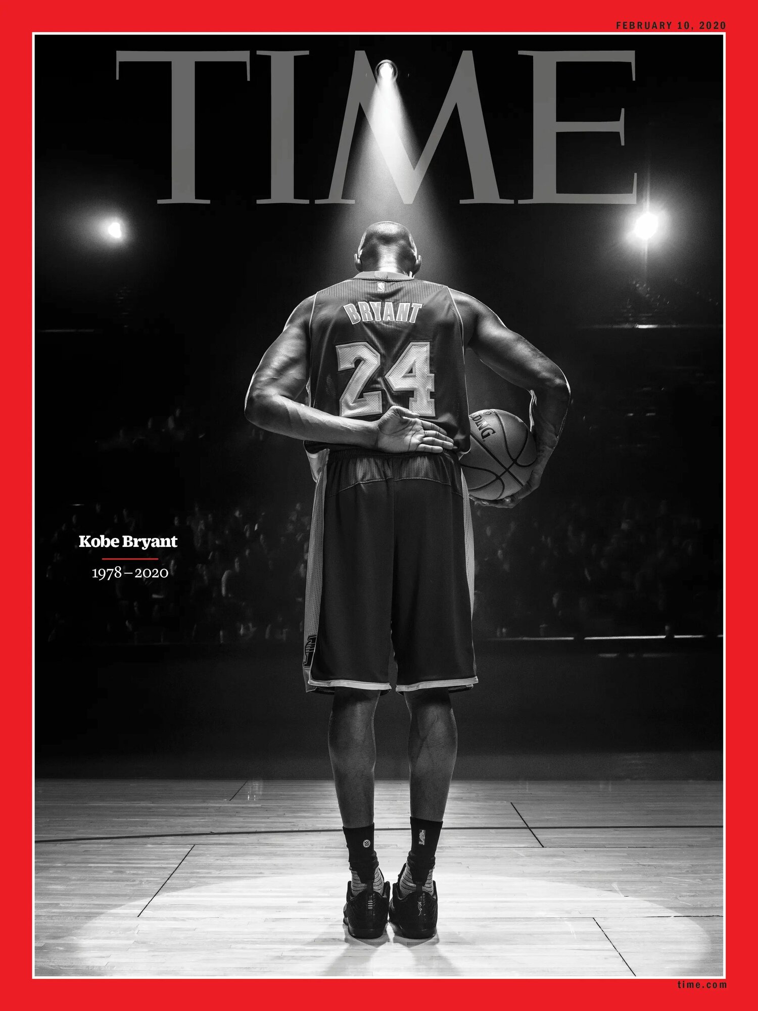 Постер (плакат на стену) по обложке TIME - Kobe Bryant - 60 на 90 см. от Poster4me
