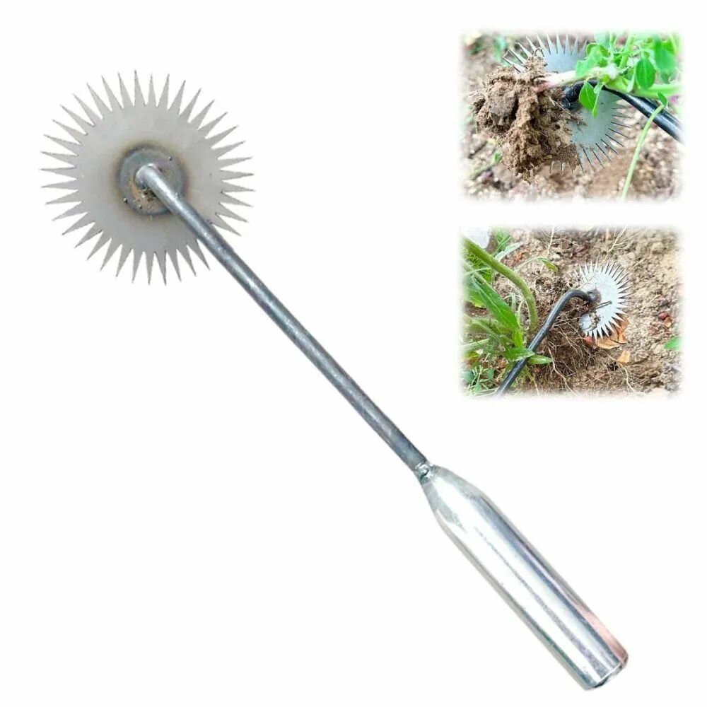Инструмент для прополки сорняков с корнем, садовая мотыга