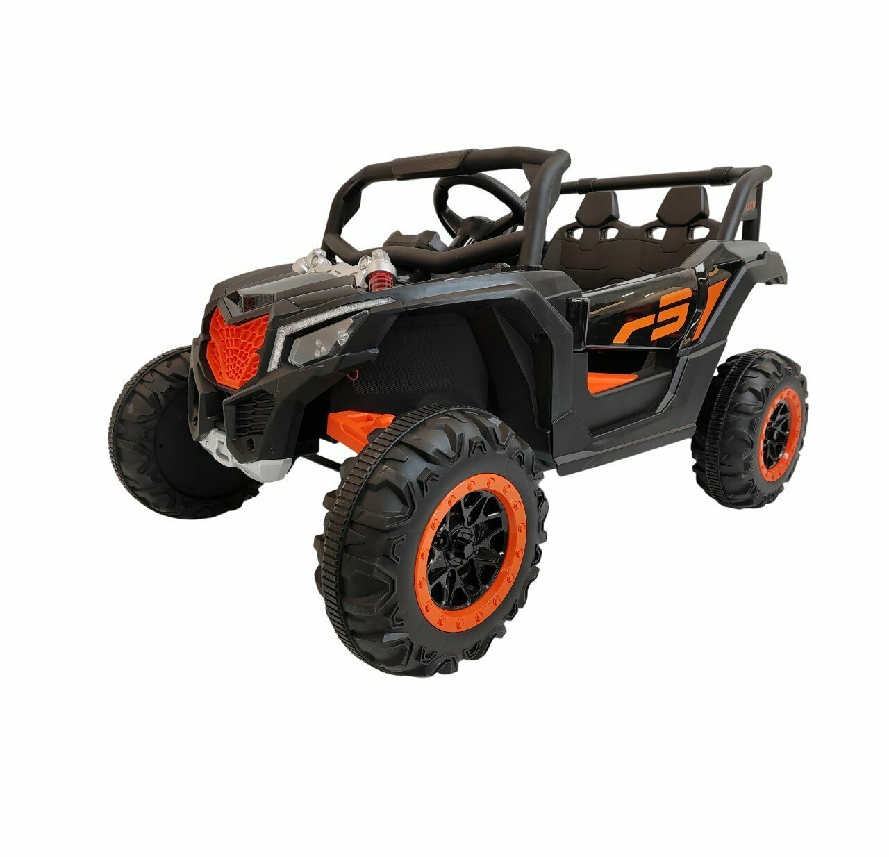 Электромобиль детский багги "Багги 4406", полный привод, черный