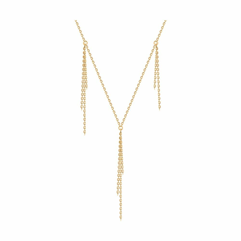 Колье, красное золото, 585 проба