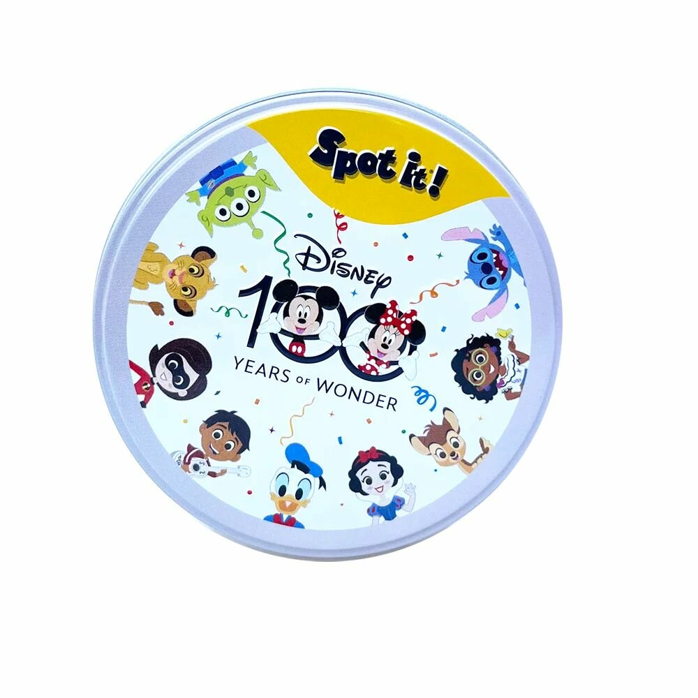 Настольная игра Доббль/ Дубль Spot it! Disney- отличное развлечение для всей семьи и забавный подарок на Рождество!