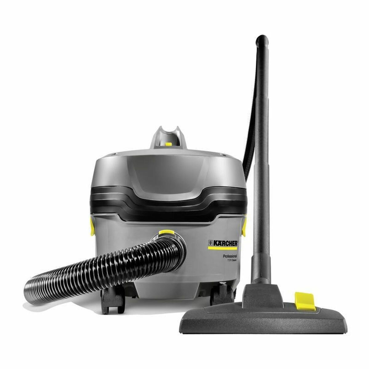 Пылесос Karcher T 7/1 Classic EU, 1200Вт, черный и желтый (1.527-181.0)