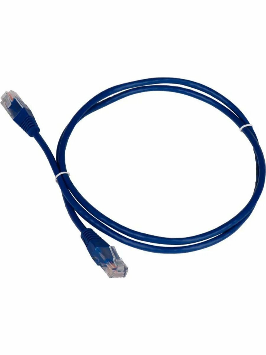 Патч-корд Lanmaster TWT-45-45-10-BL RJ-45 вил.-вилка RJ-45 кат.5E 10м синий ПВХ (уп:1шт)