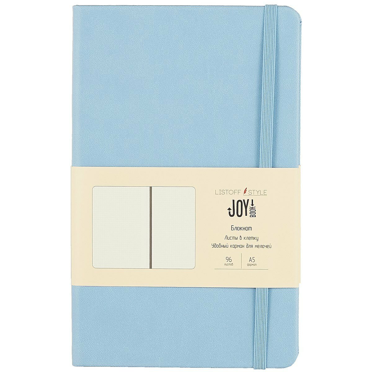 Книга для записей «Joy book. Голубой», 96 листов, А5