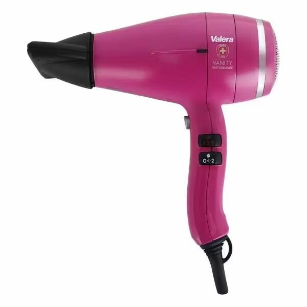 Фен Valera "Vanity Performance" VA 8612, розовый, защита от перегрева, 2 скорости, 3 режима