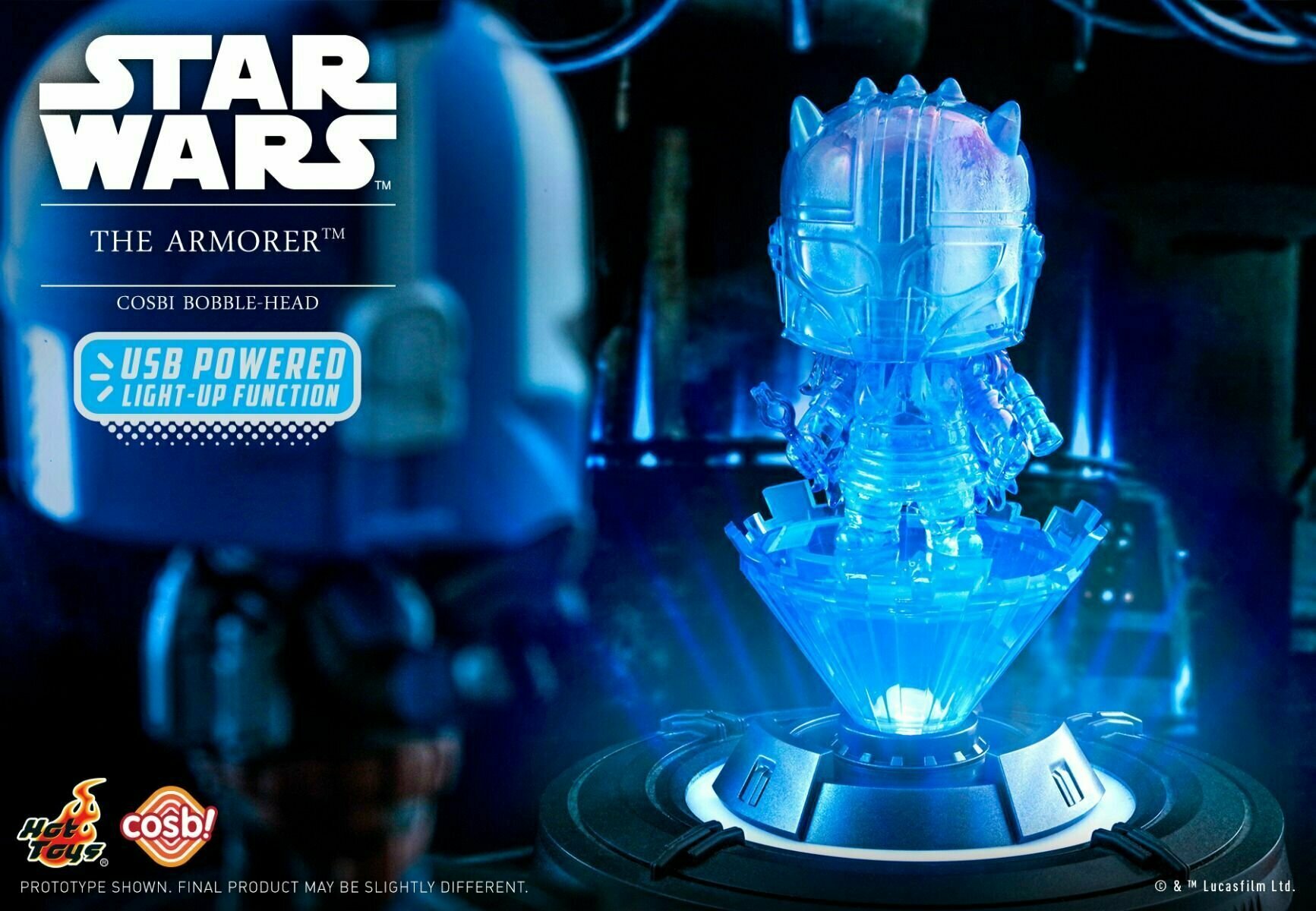 Фигурка Hot Toys Cosbi CBX179 - Star Wars Hologram Series 1 штука, случайная!