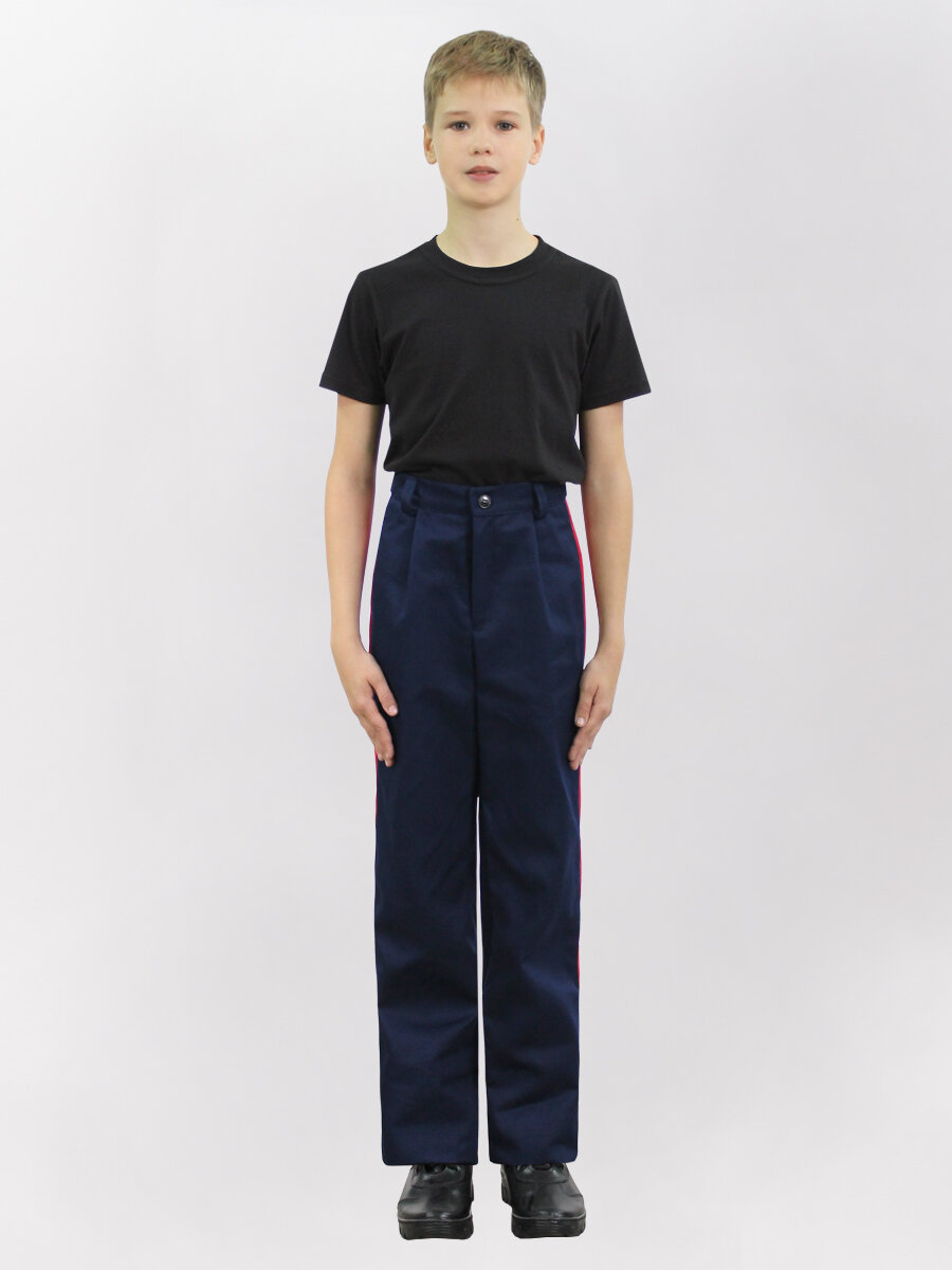 Брюки кадетские школьные