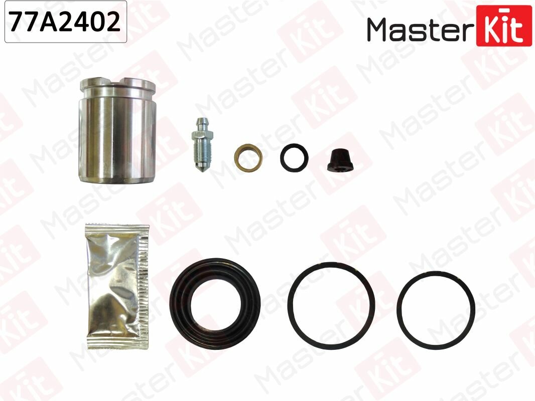 Ремкомплект тормозного суппорта и поршень AUDI A 6 4F2 2004-, VOLKSWAGEN TIGUAN 2007- MasterKit арт. 77A2402