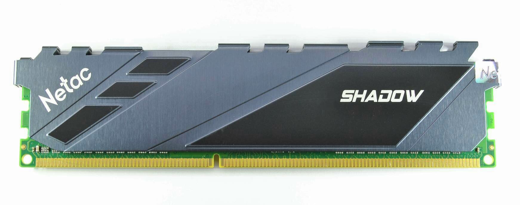 Оперативная память игровая Netac 4 ГБ DDR3 1600 МГц UDIMM PC3-12800 с радиатором