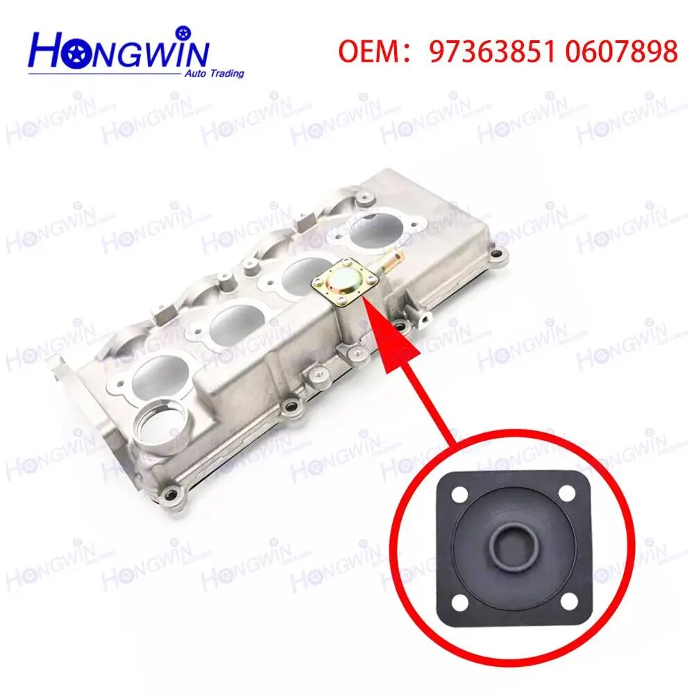 Мембрана крышки клапана PCV двигателя для ASTRA-H (A04) Z17DTH Z17DTL 2004 г. 97363851 98084782 5607603 0607898