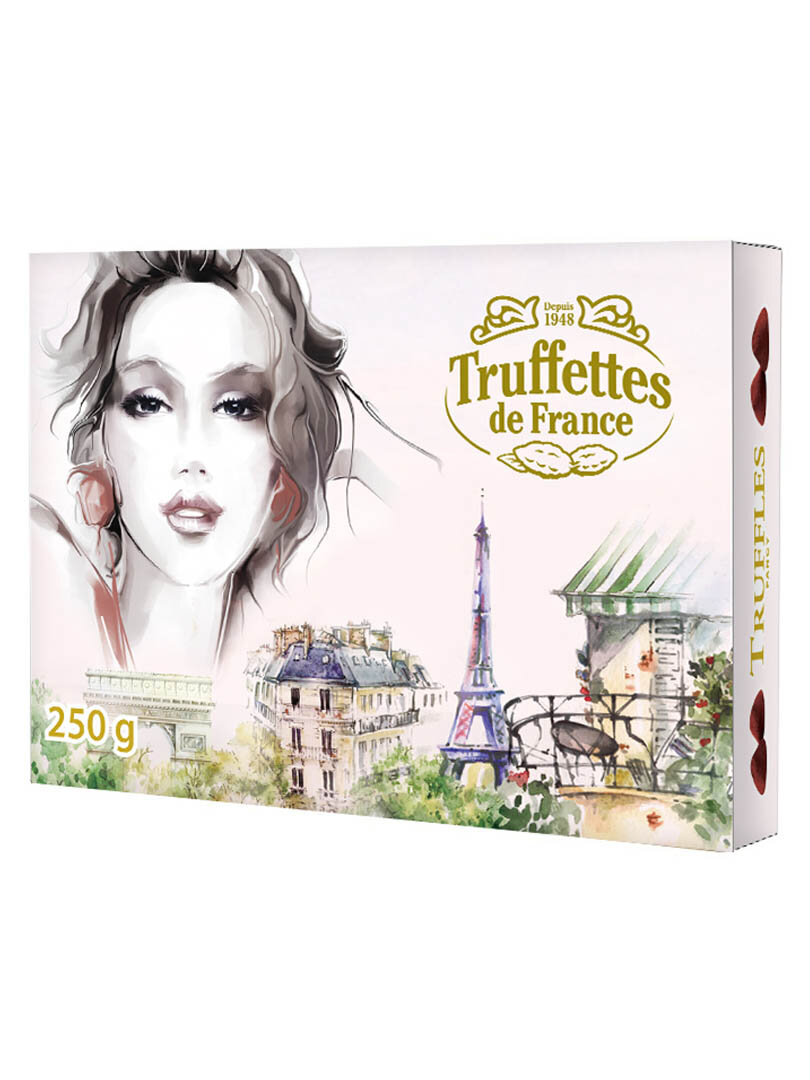 Конфеты шоколадные Chocmod Трюфель классический Fancy "Парижанка" Truffettes de France, 250 г
