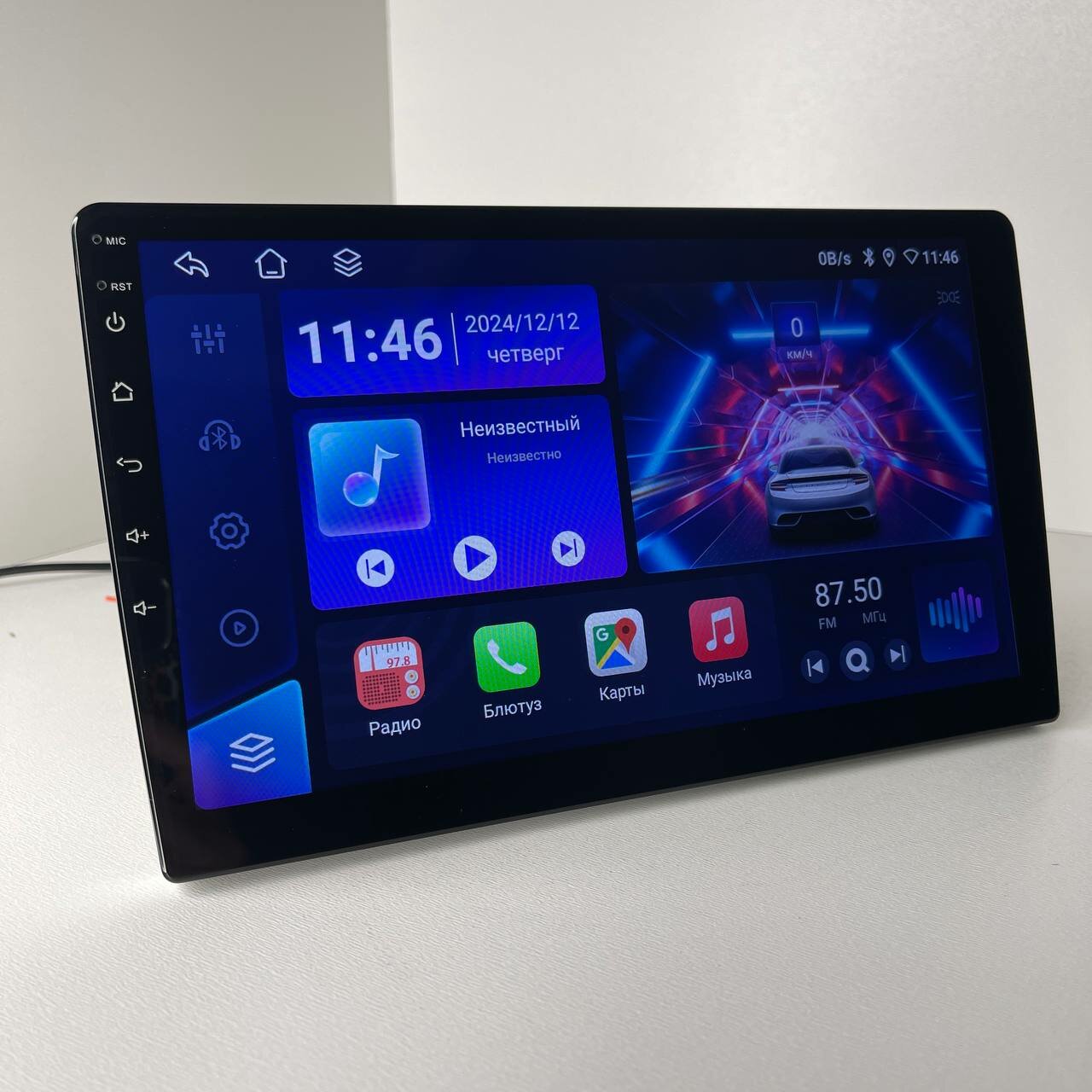 Магнитола L3, 2 din с сим-картой, 10дюймов, 4/64 GB. Автомагнитола LTE, кулер, выход на микрофон.