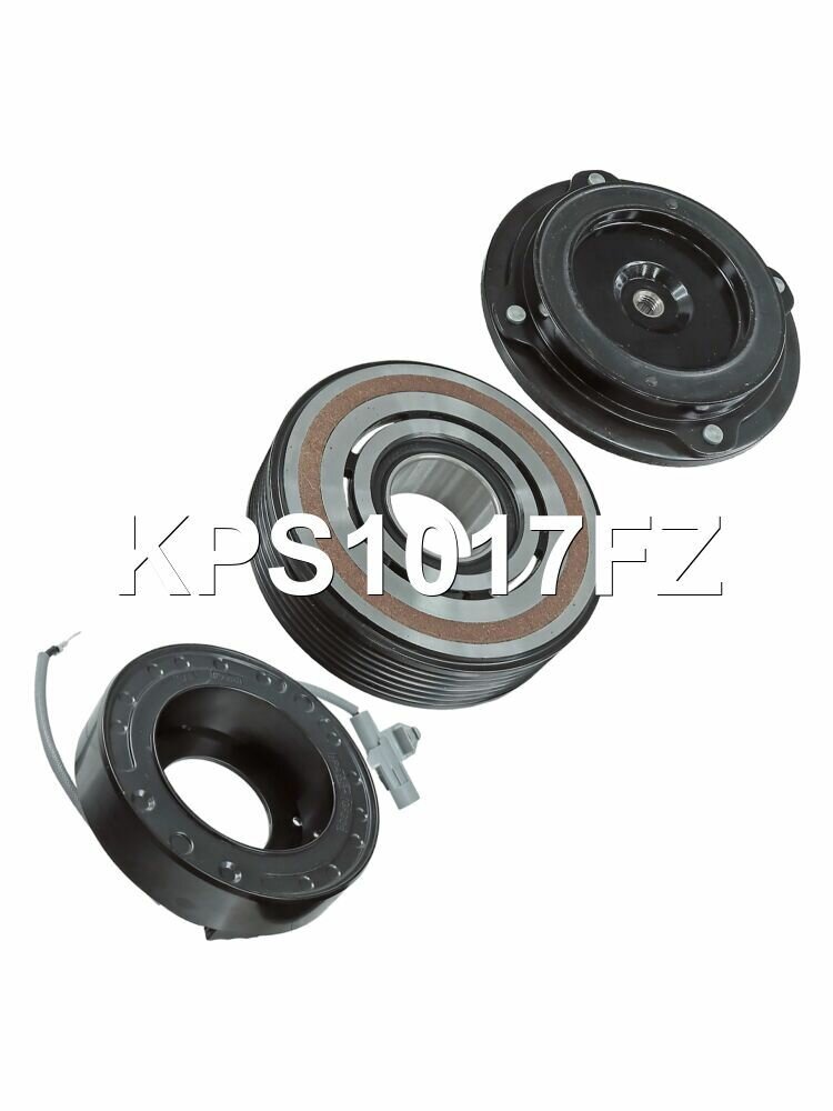 Шкив компрессора кондиционера в сборе Krauf KPS1017FZ для BMW 3 VI (F31) (F30, F80) X5 (F15, F85)