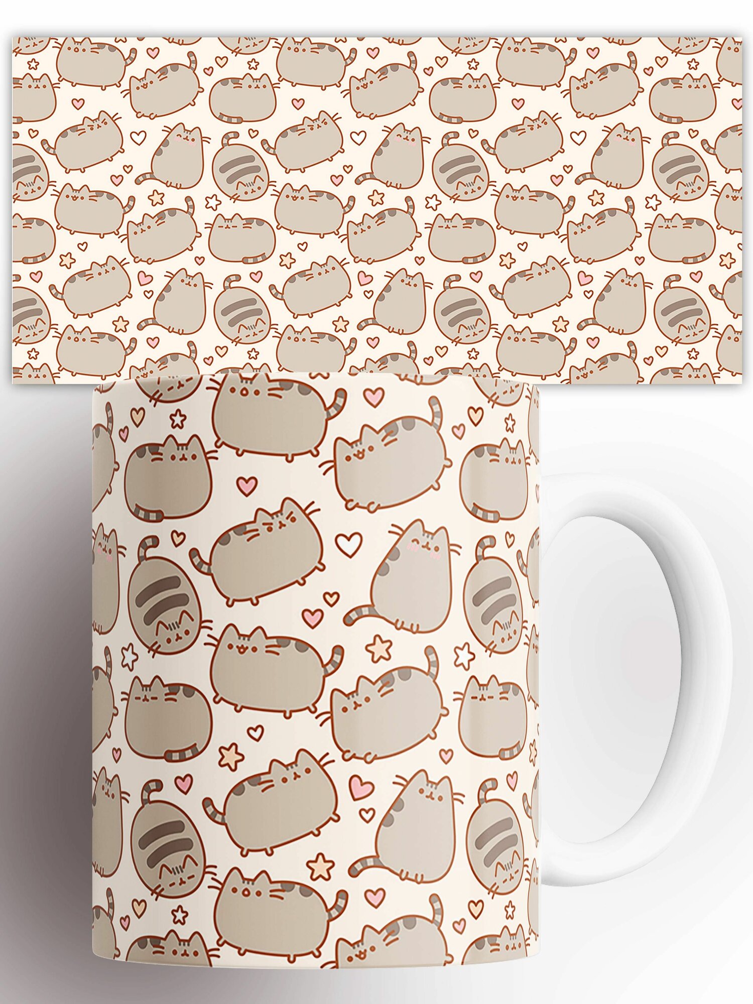 Кружка Кот Пушин Pusheen Cat 330 мл