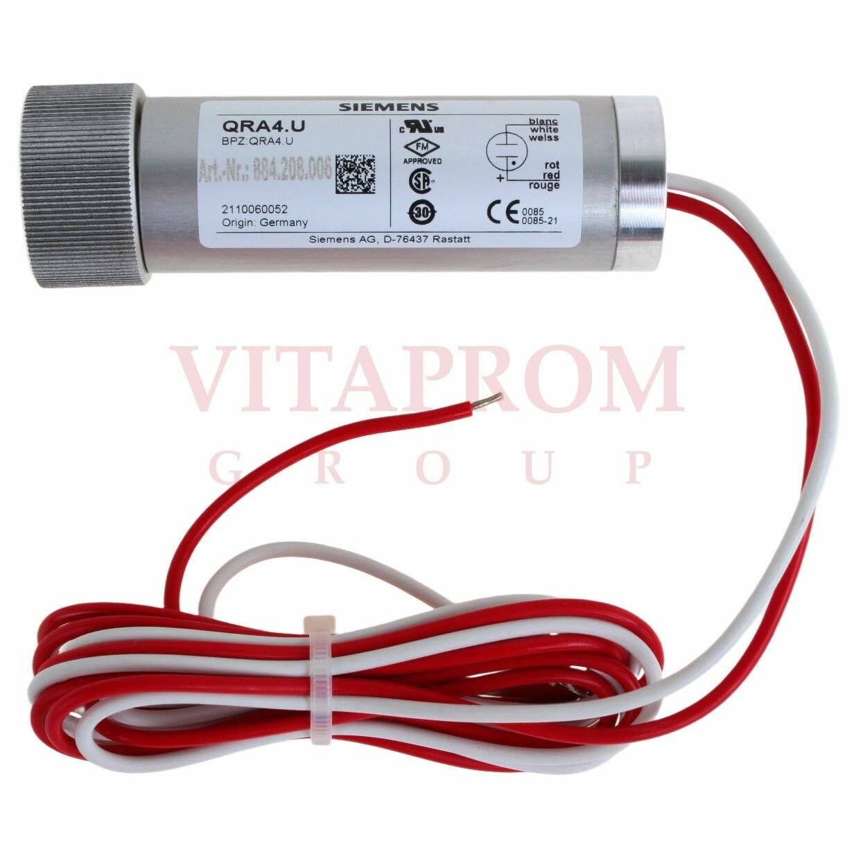 Датчик ультрафиолетовый Siemens QRA4. U