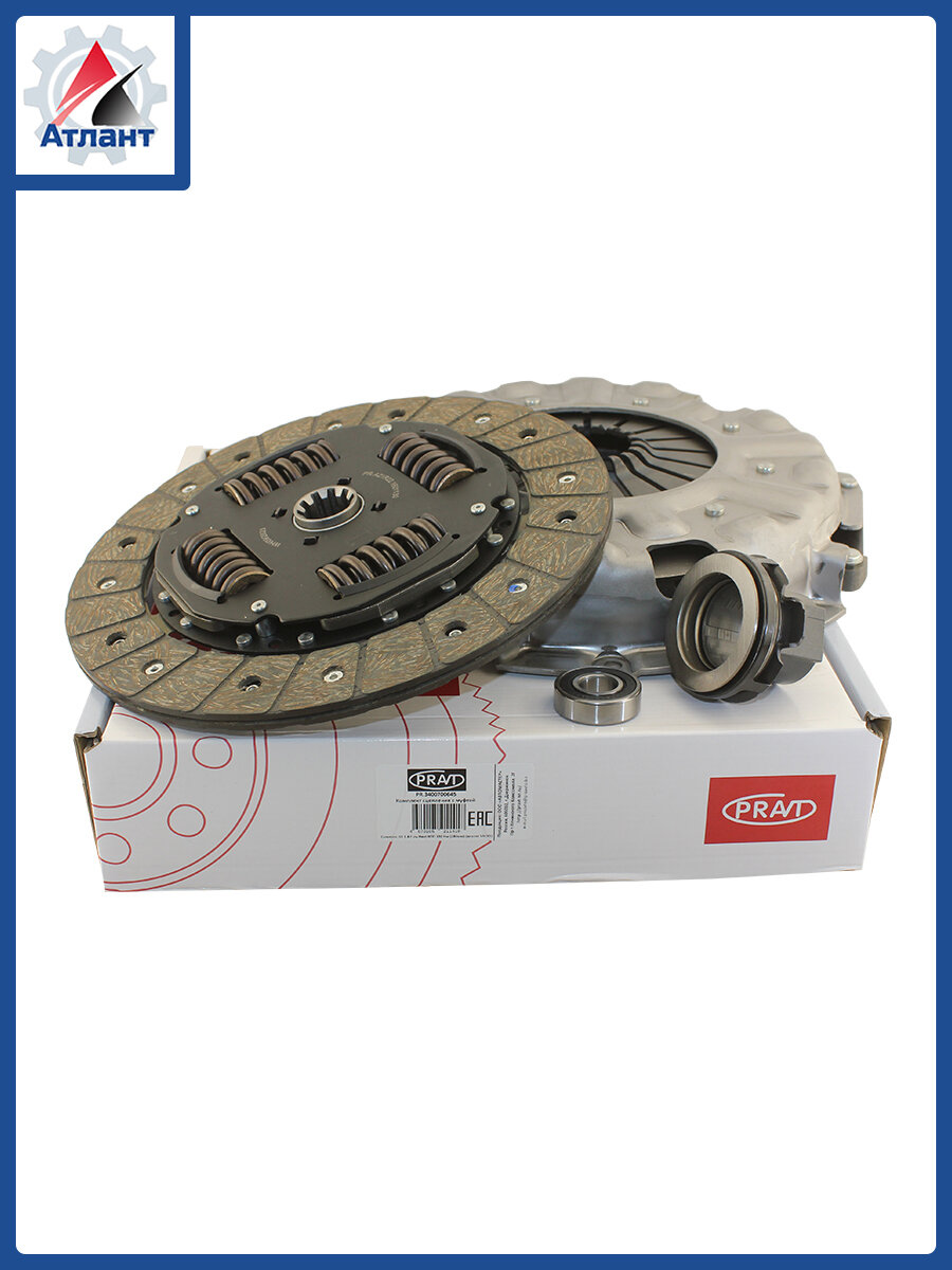 PRAVT Сцепление дв. Cummins 2.8 Евро-4 подходит на А21R22 Газель Next КПП-330 Н. м (149 л. с ) (с муфтой сцепления) (аналог SACHS) арт. PR.3400700645