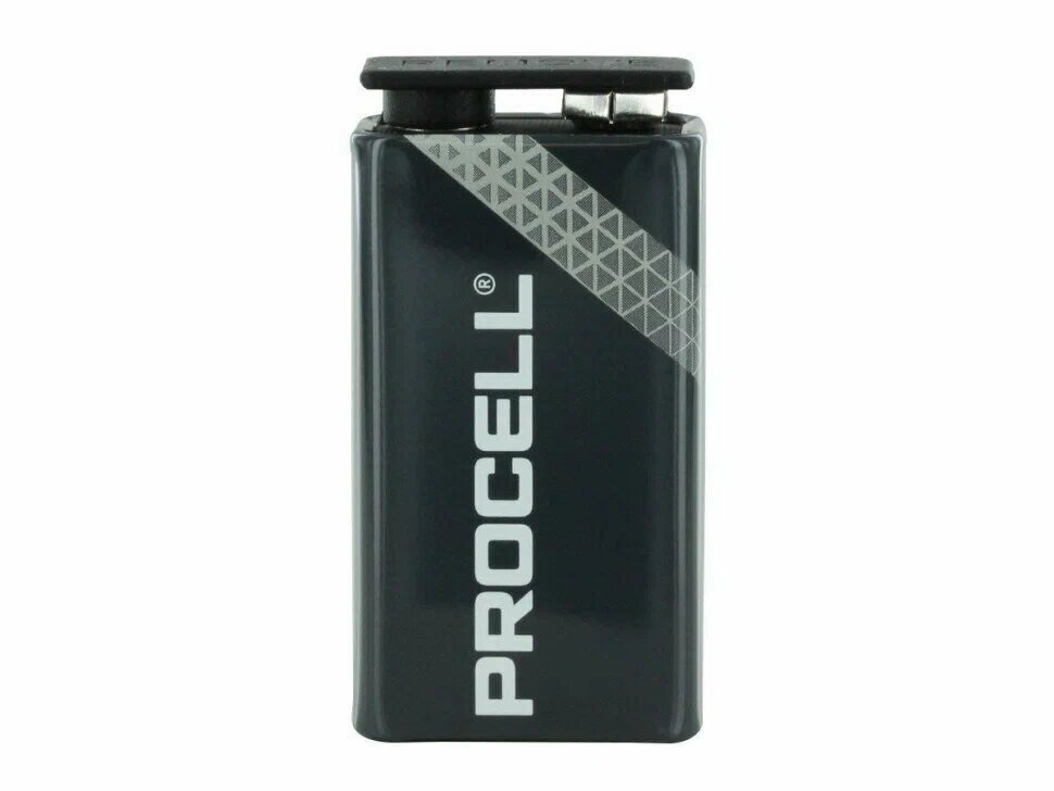 Батарейка DURACELL PROCELL CONSTANT 6LR61 9V , (1) шт. в упаковке, щелочная