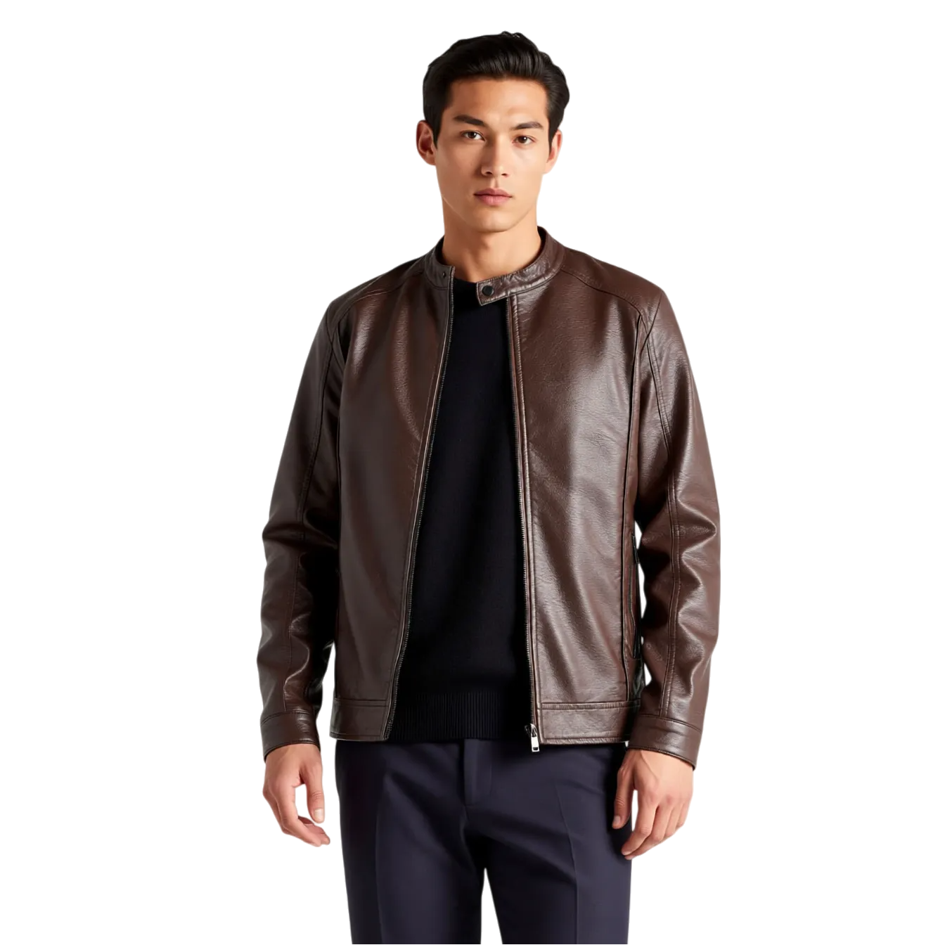 Куртка кожаная