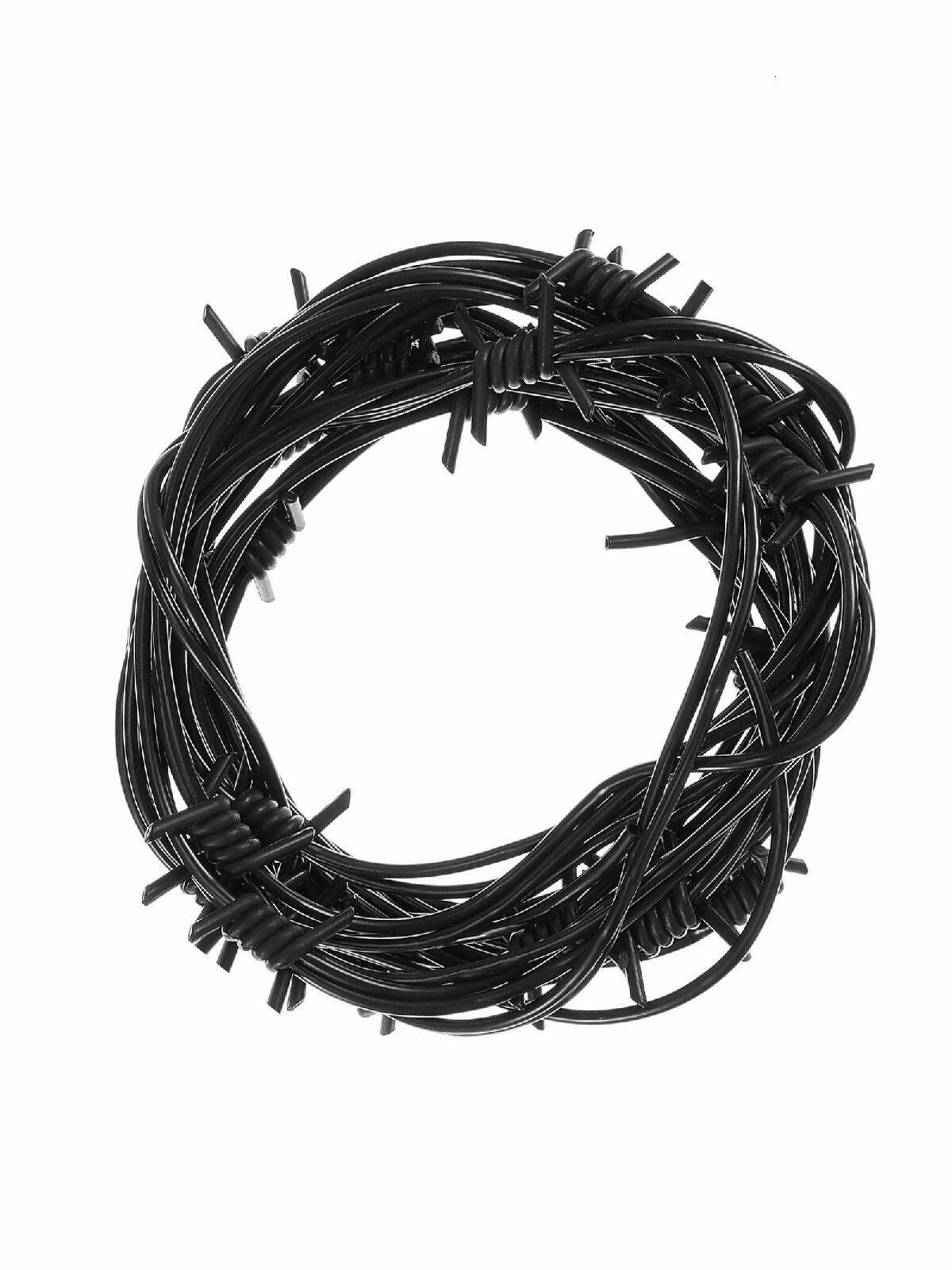 Искусственная ржавая колючая проволока