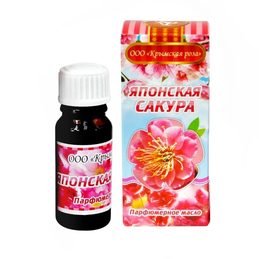 Масло парфюмерное Японская сакура "Крымская роза" 10 мл