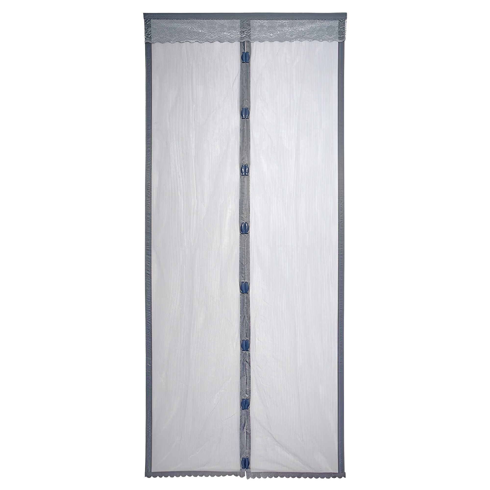 Москитная сетка на дверь Help, с магнитами и крепежной лентой, 45 x 210 см, 2 шт