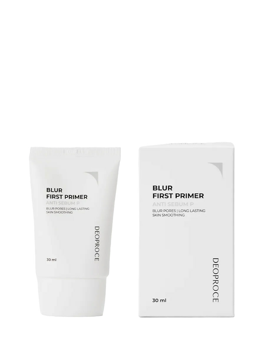 База под макияж Deoproce Creams Blur First Primer, Праймер для лица для матового эффекта, 30 мл