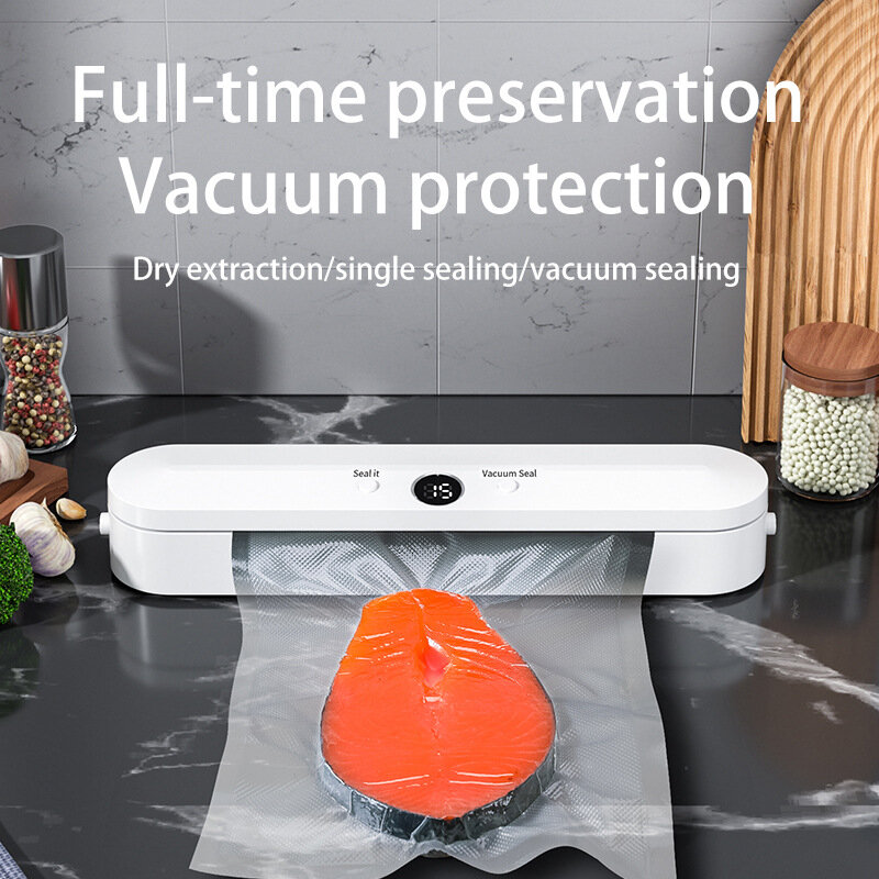 Вакуумная свежезапирающая интеллектуальная уплотнительная машина Fresh-keeping machine Портативная уплотнительная машина