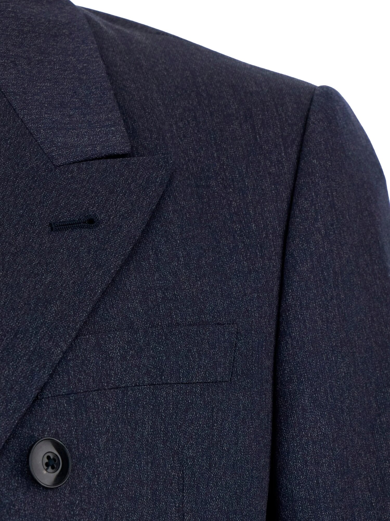 Комбинезон EMPORIO ARMANI Double-breasted wool suit, размер 48, синий — фото 1