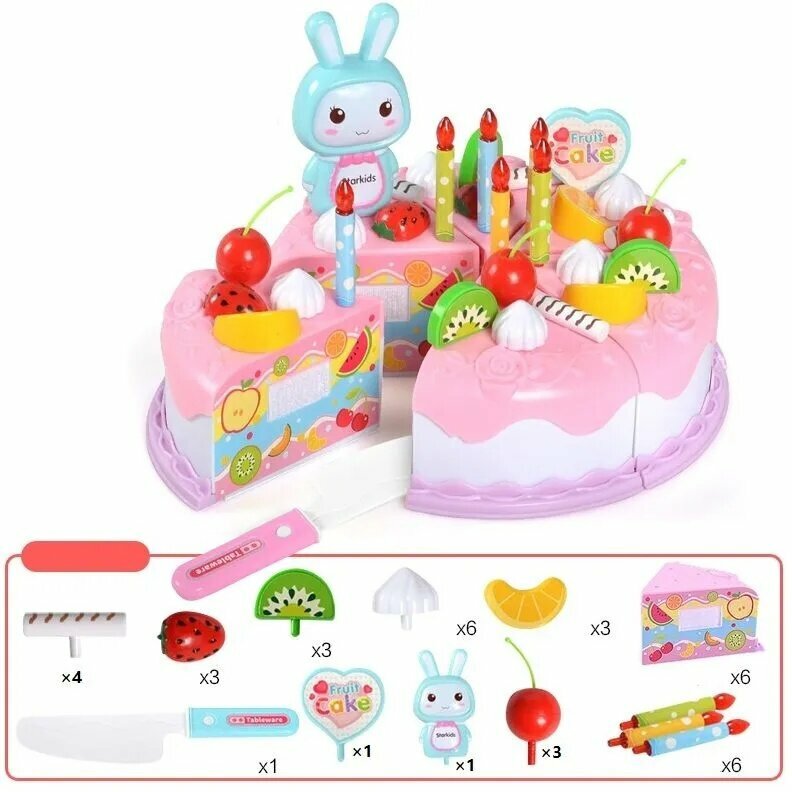 Игрушка торт своими руками